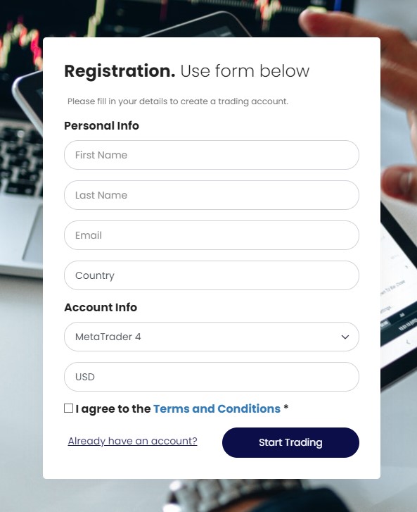 Fiber Markets Forex Giriş - Fiber Markets İnceleme 2023
